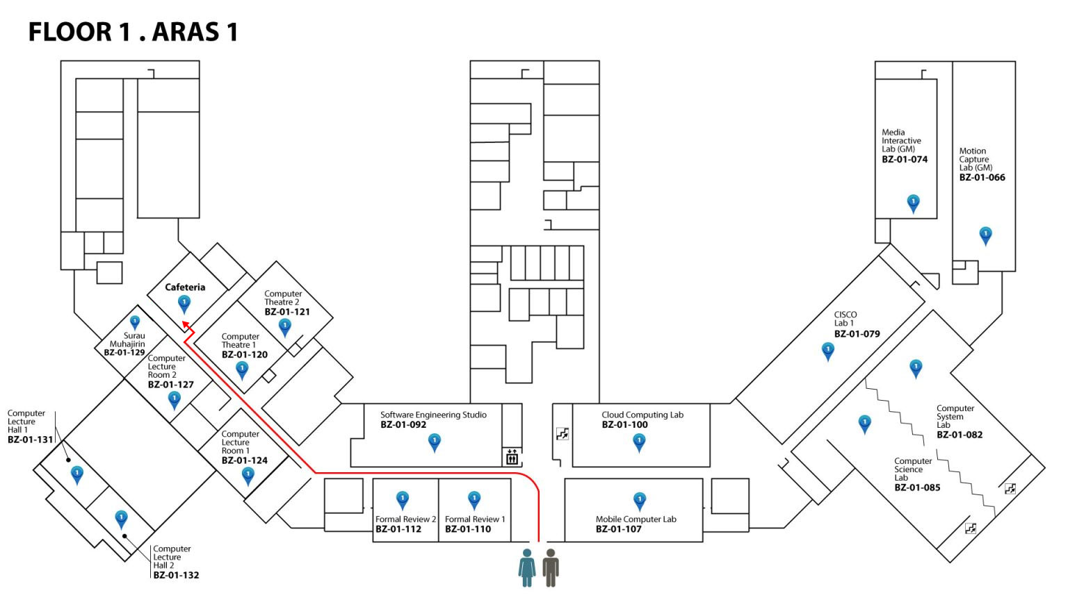 Floor Directory – UMPSA Smart Navi